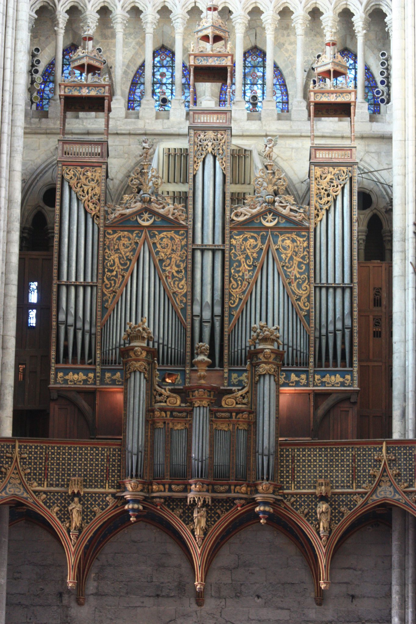 Le grand orgue | Les Amis de la Cathédrale d'Amiens